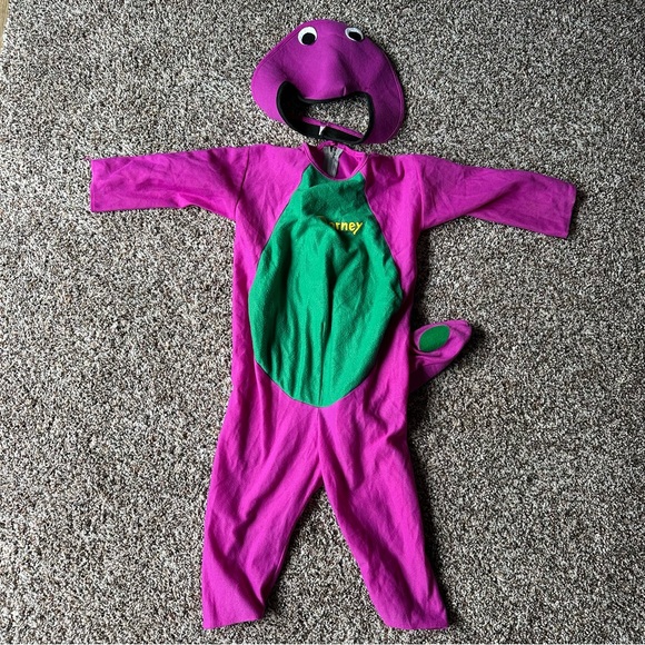Barney Costumes Vintage Barney The Dinosaur Costume Poshmark